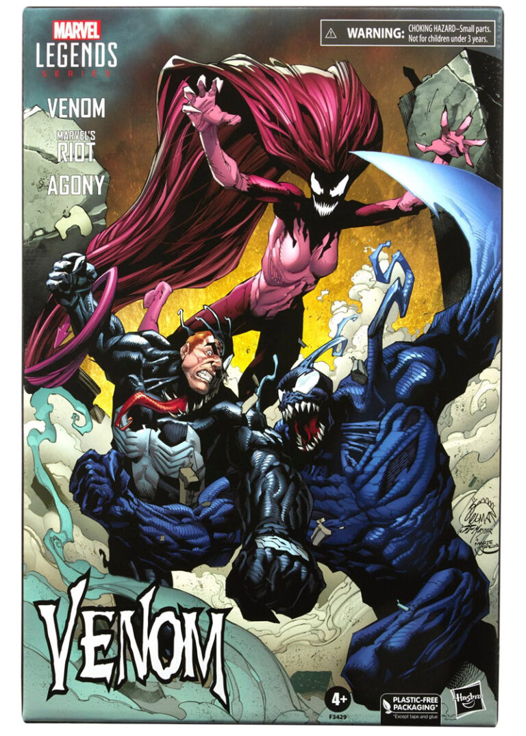 EXCLUSIVE Marvel Legends Venom Agony & Riot Set Up for Order! - Marvel ...