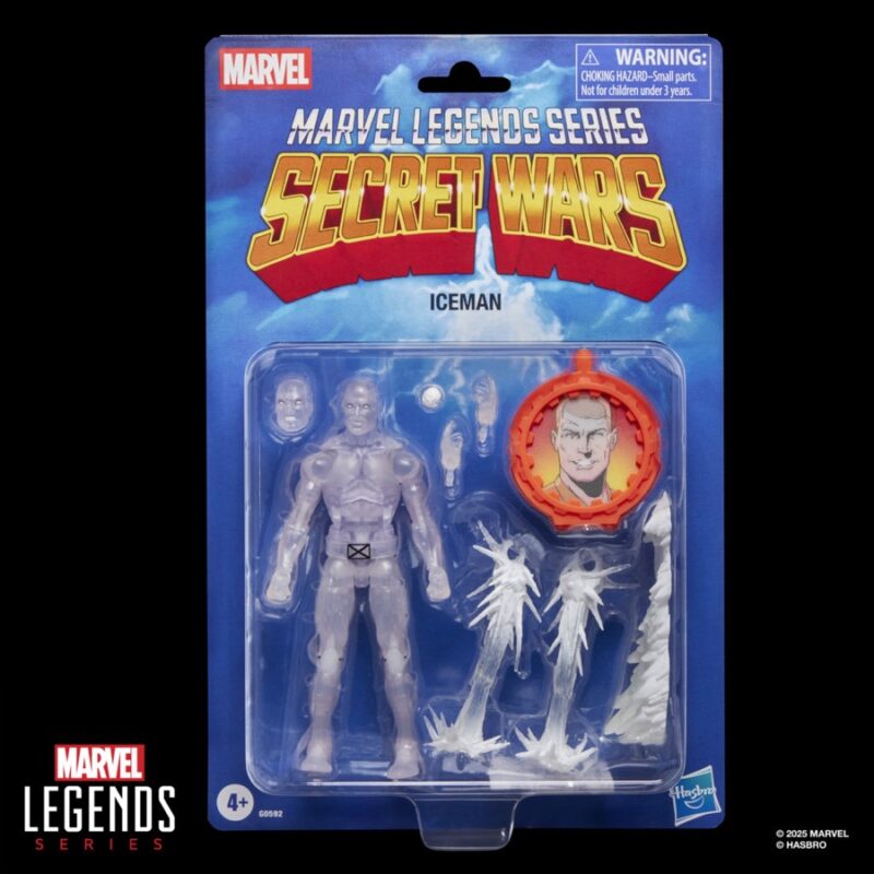 Marvel Legends Secret Wars Iceman Exclusive Figure Up for Order ...